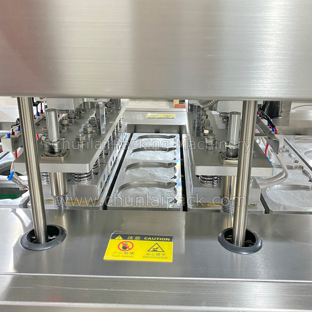 BG60A-4C Inline Type Butter Cup Filling Sealing Lidding Machine from ...